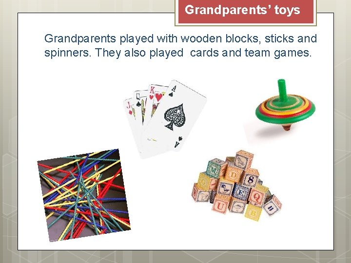 When my Grandparents were Kids Mariana Kolarska Snowball