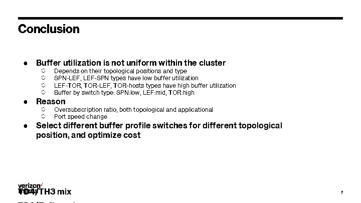 Understanding switch buffer utilization in CLOS data center