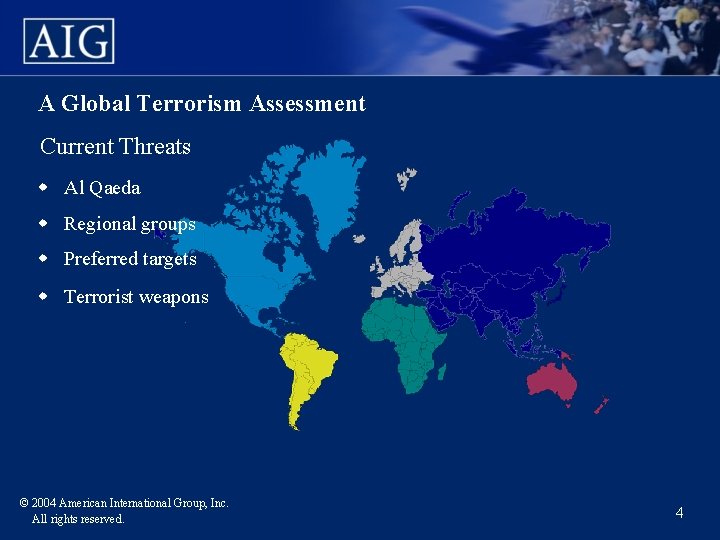 Confidential Global Risk Assessment The World at Risk