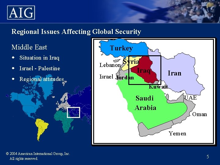 Confidential Global Risk Assessment The World at Risk