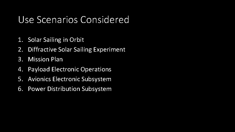 Problem Definition Review P 20101 Cube Sat Solar
