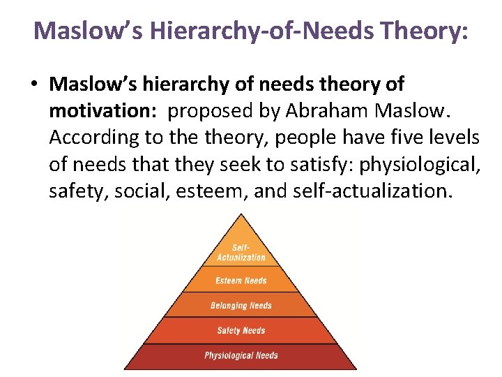 Chapter 9 Human Resource Management Motivation and Labor