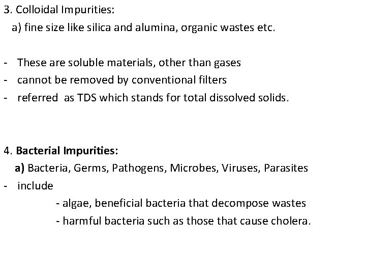 Technology Of Water Water is a chemical substance