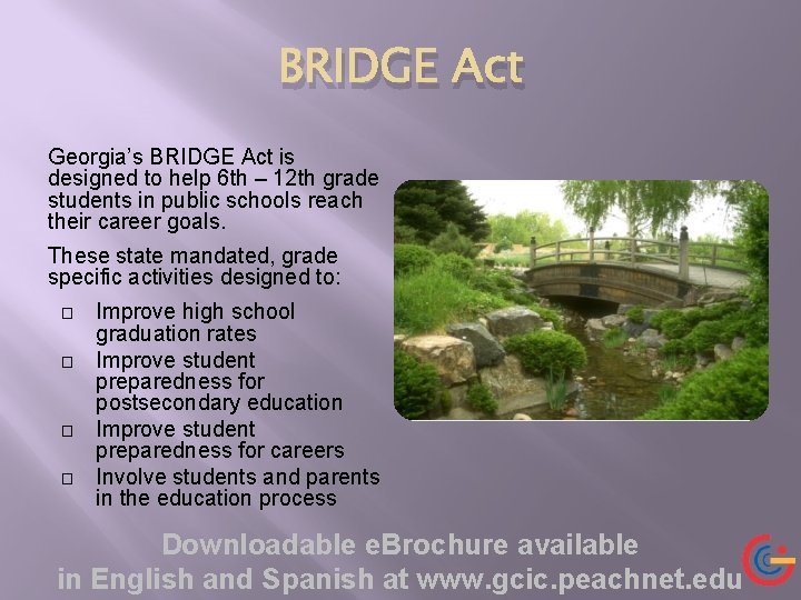 Information Parents Can Use An e Brochure Series