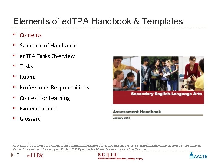 Getting Ready for ed TPATM Jennie Whitcomb University