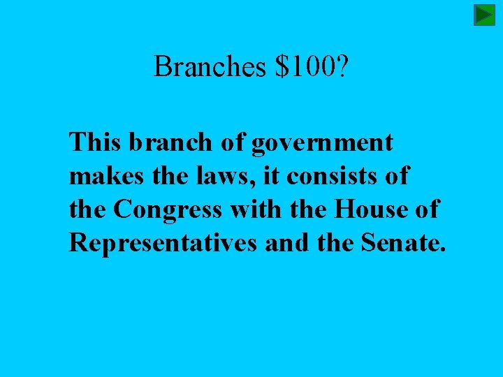 Jeopardy The Game of Knowledge The Constitution Bill