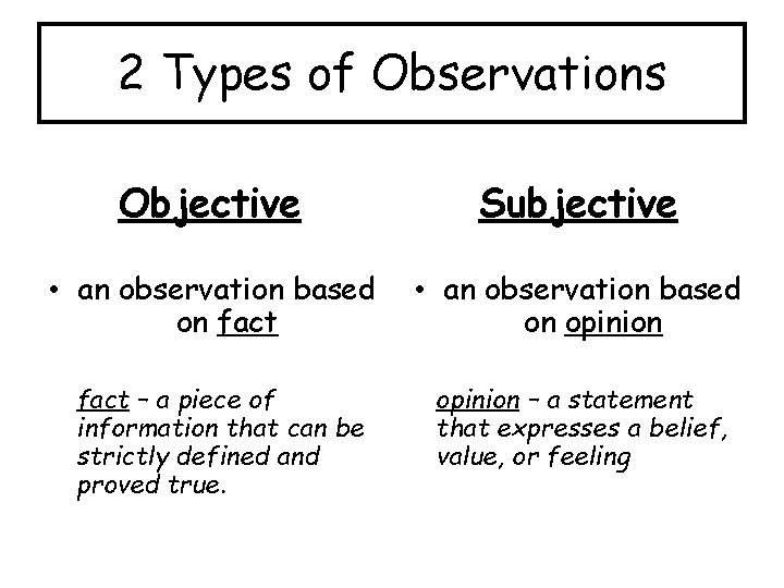 Scientific Method Steps to Solving a Problem The