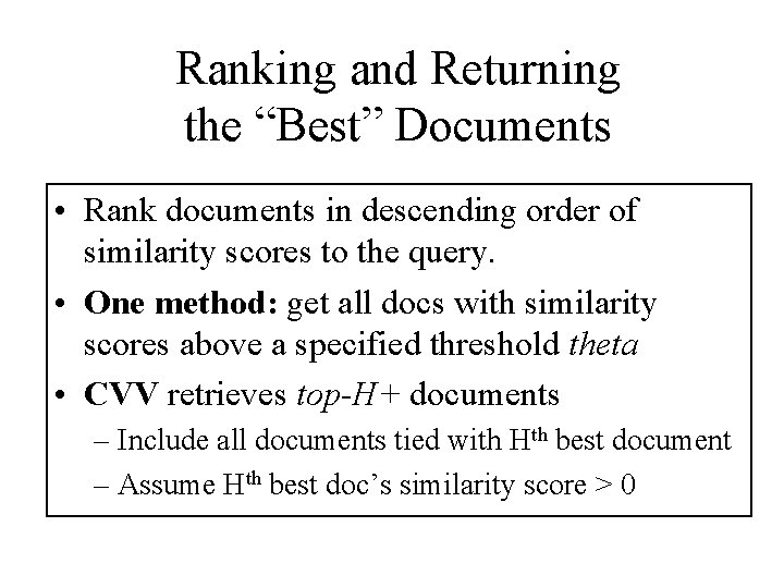 Server Ranking for Distributed Text Retrieval Systems on
