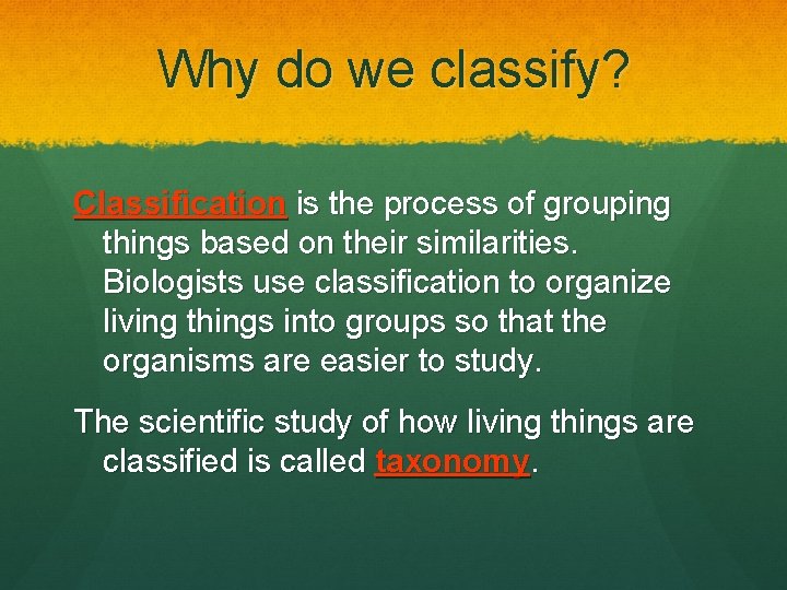 Science 9 Unit A Biological Diversity Lesson 1