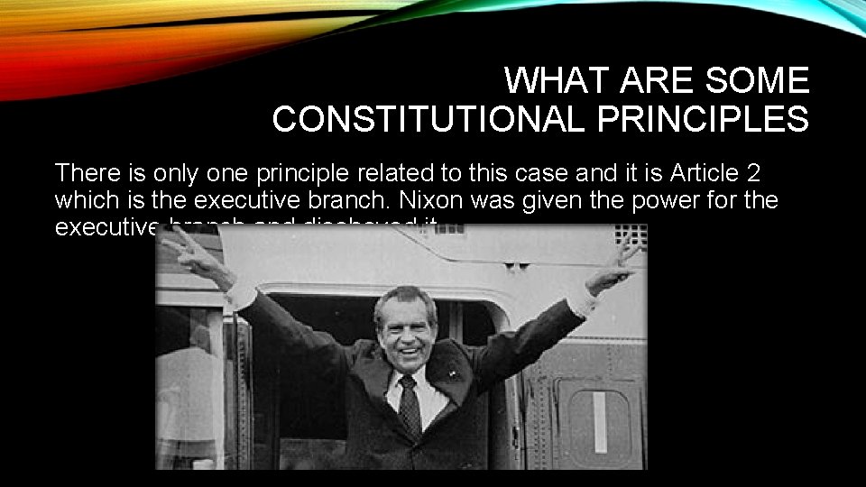 US V NIXON BY Megan and Ari BACKGROUND