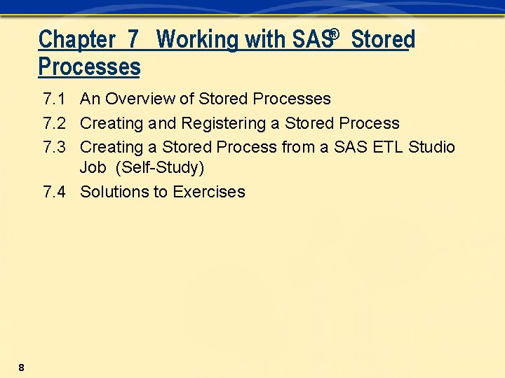 Introduction to the SAS Business Intelligence Client Tools