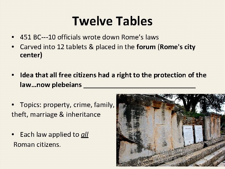 Aim How did Rome become a republic Turn