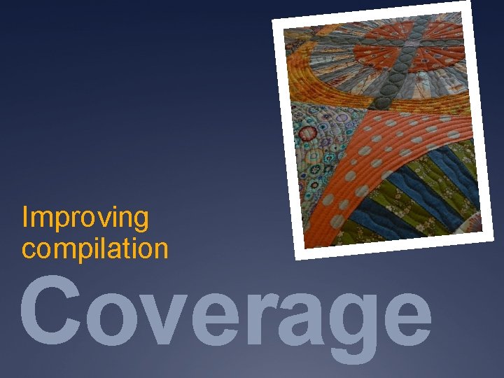 Optimizing Tcl Bytecode Donal Fellows University of Manchester