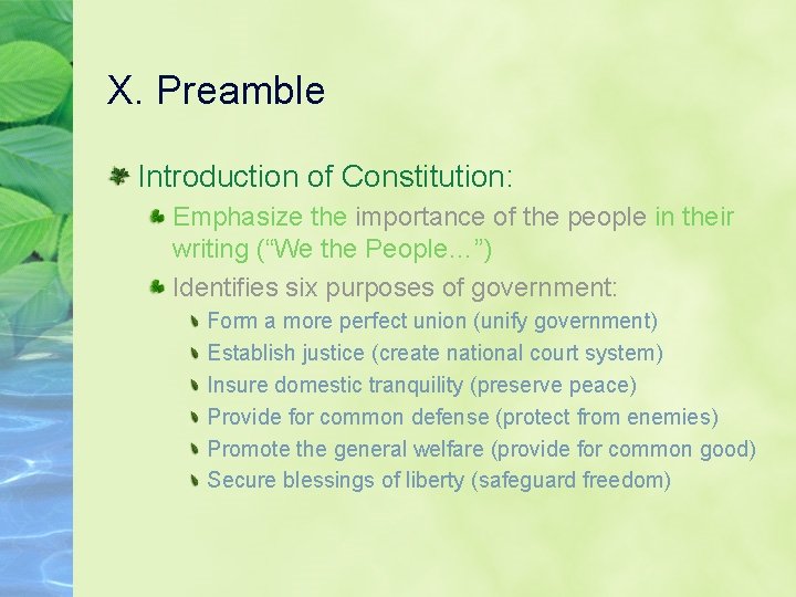 Creating A Republic The Creation of the US