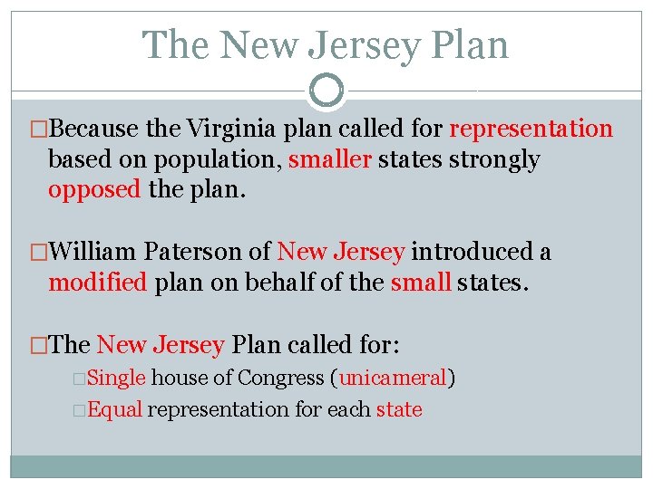 Governing a New Nation Government by the States