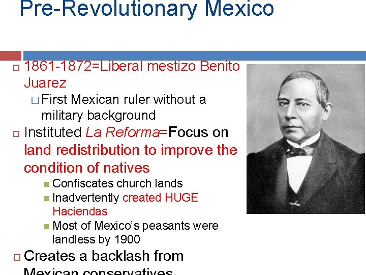 PreRevolutionary Mexico 1821 1850s marked by political instability