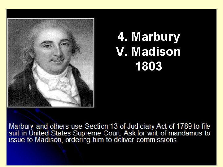 Marbury v Madison 1803 1 Federalist 2 nd