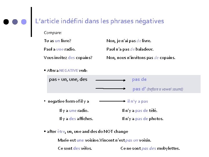 Leon 10 Vive la diffrence Le verbe avoir