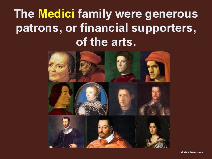 The Italian Renaissance Presentation created by Robert L