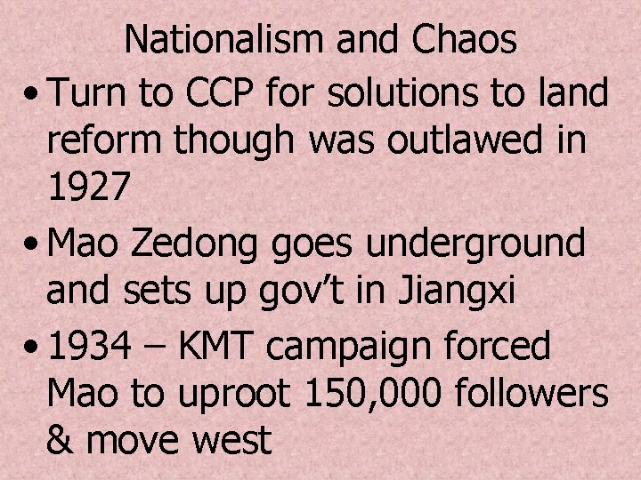 The History of the Peoples Republic of China