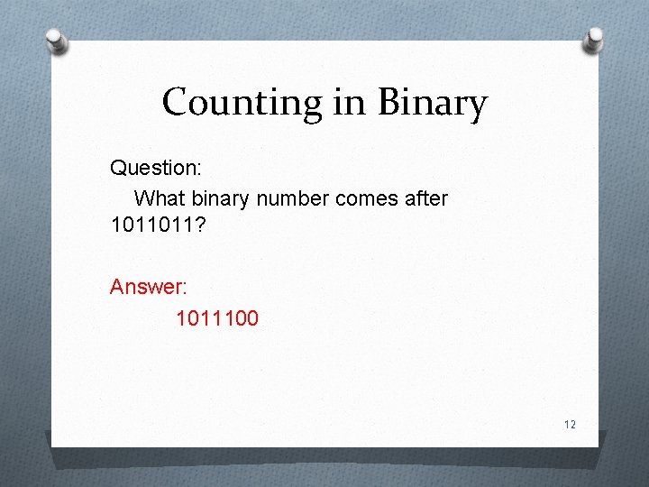 Binary Decimal and Hexadecimal Numbers 1 Numbering Systems
