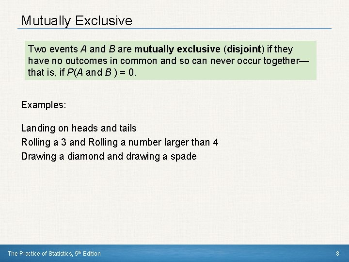 CHAPTER 5 Probability What Are the Chances 5