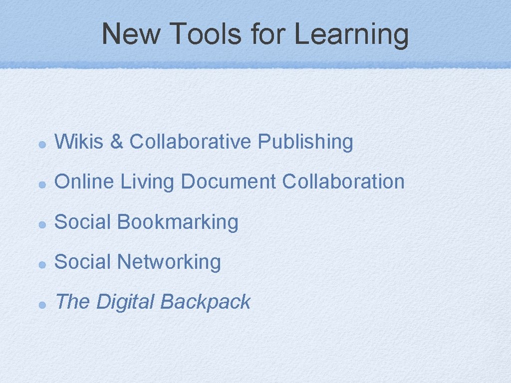 web 2 0 Online Learning Tools and Resources
