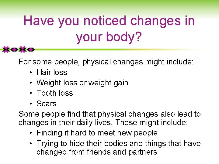 Staying in the Circle of Life Body Image