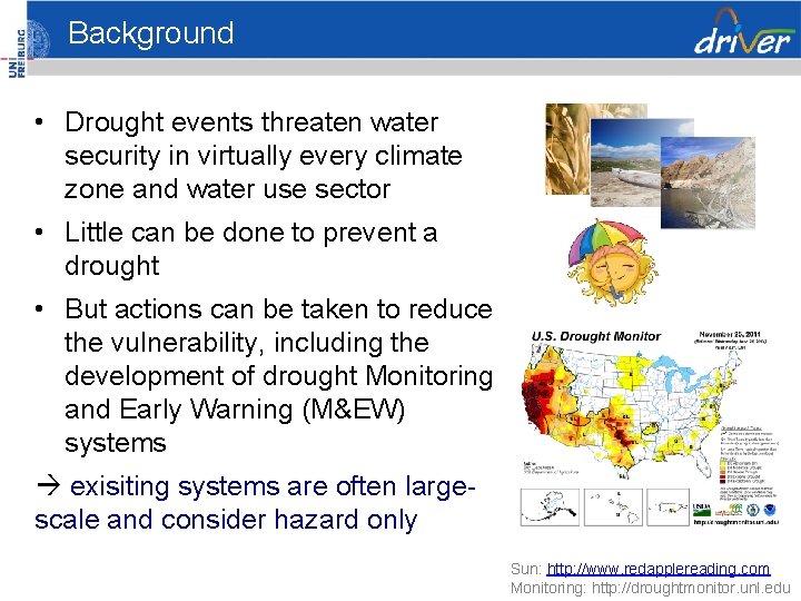 Drought Impacts Vulnerability thresholds in monitoring and Earlywarning