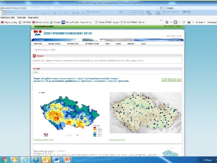 esk hydrometeorologick stav poboka Brno Zahradnick fakulta Mendelova