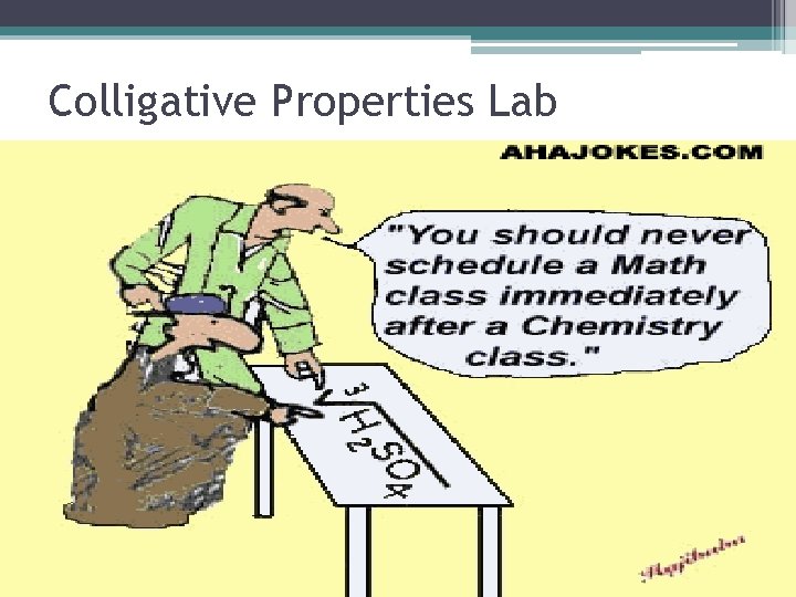 Catalyst End Colligative Properties Lab Lecture 4 7