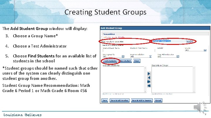 e DIRECT Managing Student Groups Todays Goals By