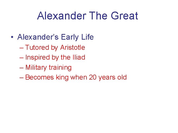 Alexanders Empire Cornell Notes Blue on left Red