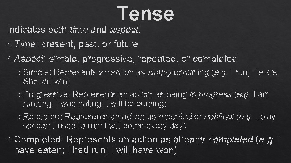 Introduction to Latin Verbs The Present Indicative Active