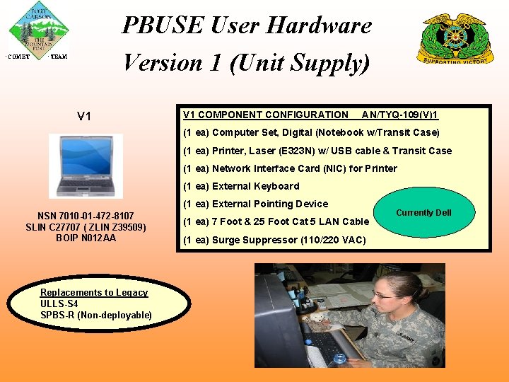 COMET TEAM BATTLEFIELD LOGISTICS PLANNING AND ANALYSIS TRAINER