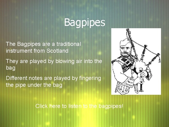 Music Around the World Helpful Vocabulary Fingering The
