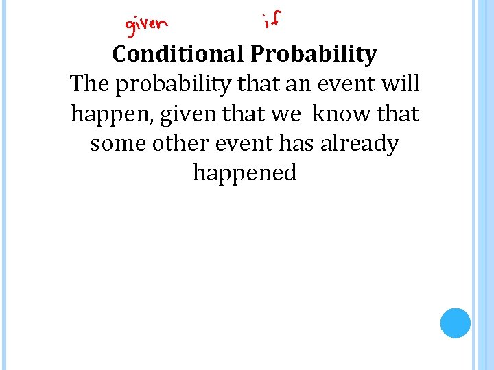 Bellwork 102519 Imagine that we shuffle a standard