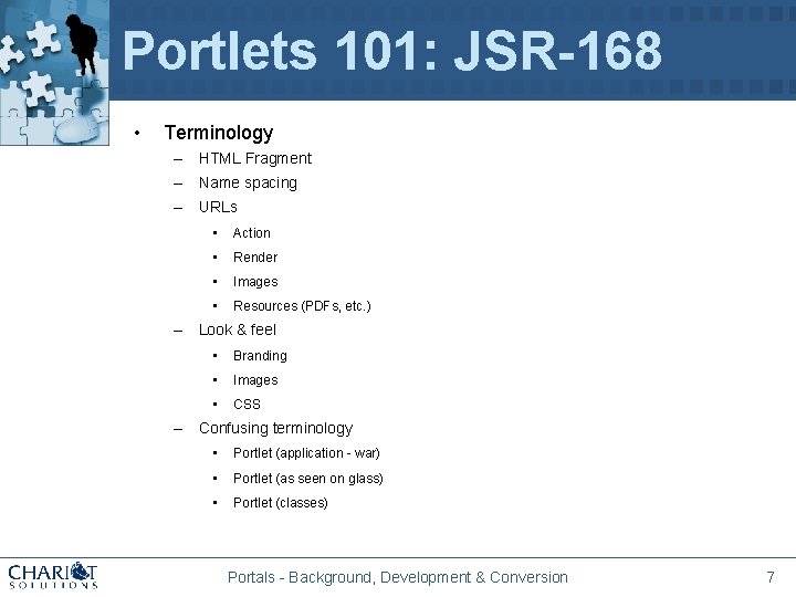 February 2005 Portals Background Development Conversion Rob Butler