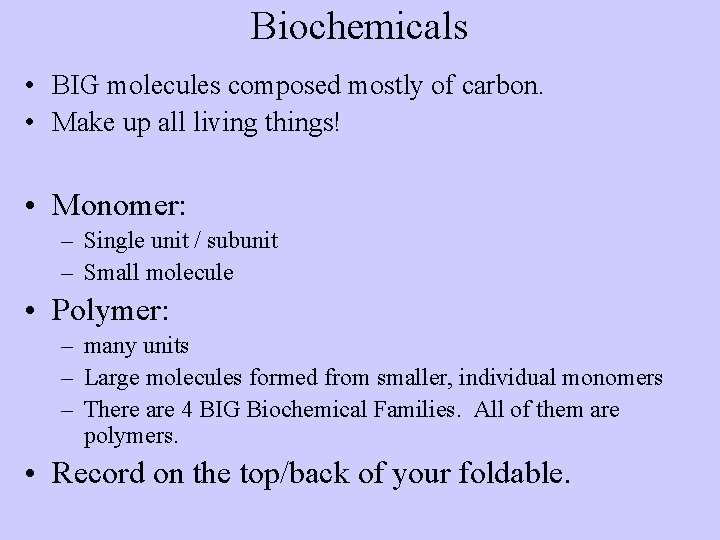 Biochemistry Quiz 12715 Test 2315 The Chemistry of