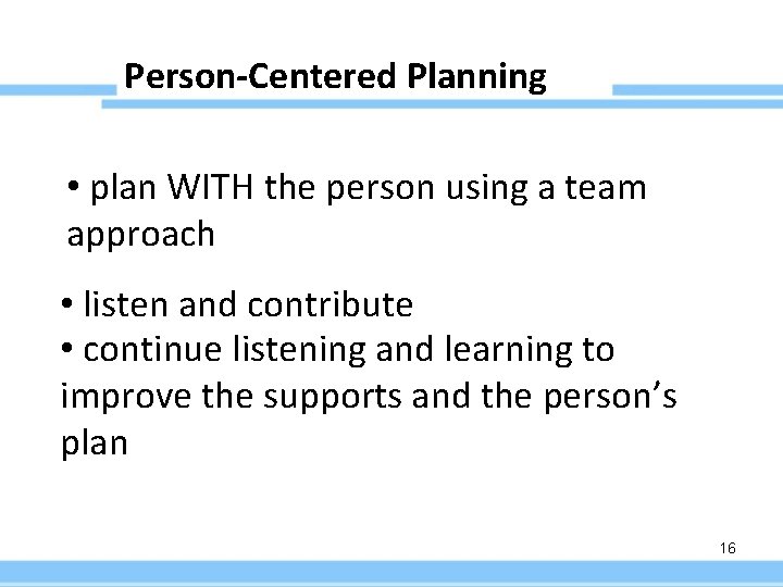 Supporting People in the Intellectual Disability and Day