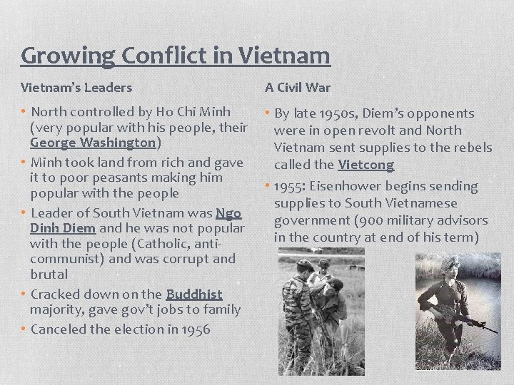 CHAPTER 29 THE VIETNAM WAR THE BIG PICTURE