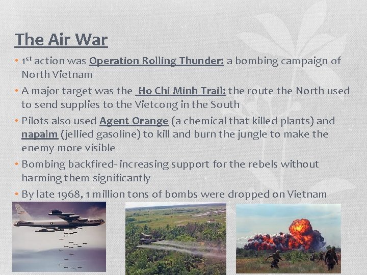 CHAPTER 29 THE VIETNAM WAR THE BIG PICTURE