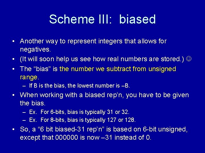 Cs 111 Sept 9 Integer Representation Be Able