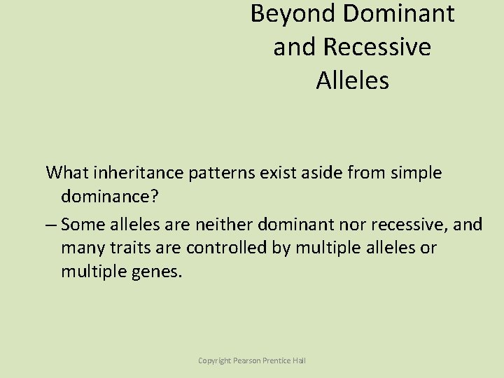 Objectives chap 11 3 What is the principle