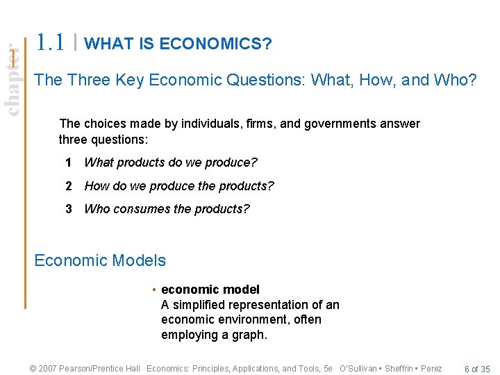 Introduction What Is Economics PREPARED BY FERNANDO QUIJANO