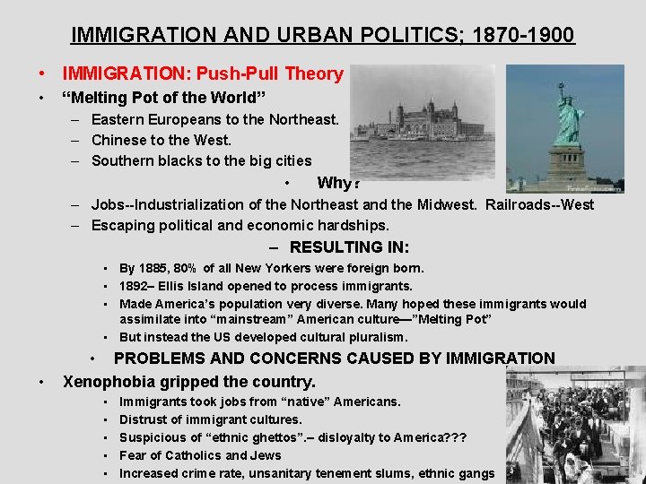 THE GILDED AGE Indians Cowboys Labor Unions Railroads