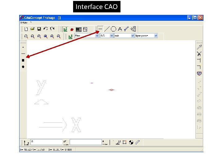 Description dinterface CAMConcept Symbole 2 1 3 4