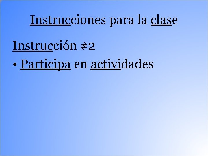 Calentamiento Warmup Quietly get your Spanish binder Open