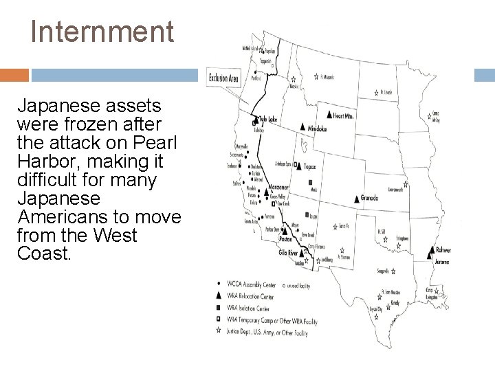 JAPANESE INTERNMENT Pearl Harbors Impact on the Japanese