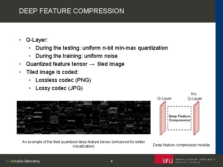 MULTITASK LEARNING WITH COMPRESSIBLE FEATURES FOR COLLABORATIVE INTELLIGENCE